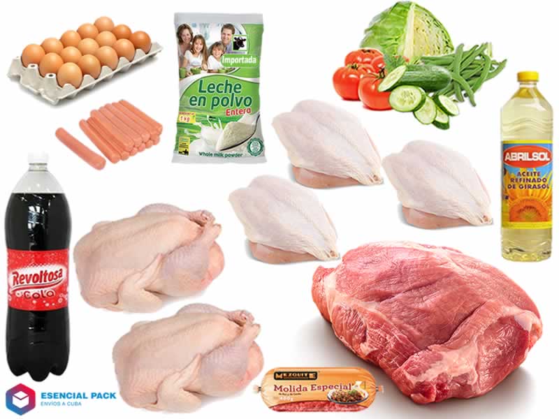 Combos de Alimentos y Aseo - Esencial Pack