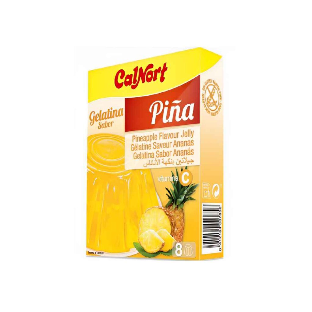 Gelatina sabor Piña 170g - Esencial Pack