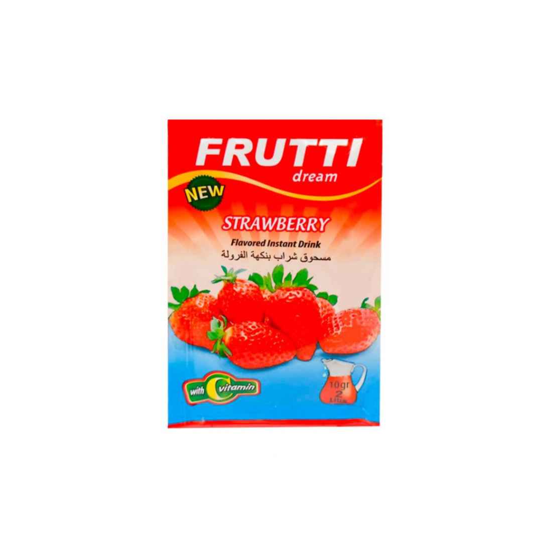 Refresco en Polvo Sabor Fresa rinde 2Lt - Esencial Pack