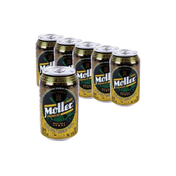 Cerveza MOLLER 6ud Lata 330ml 5% - Esencial Pack