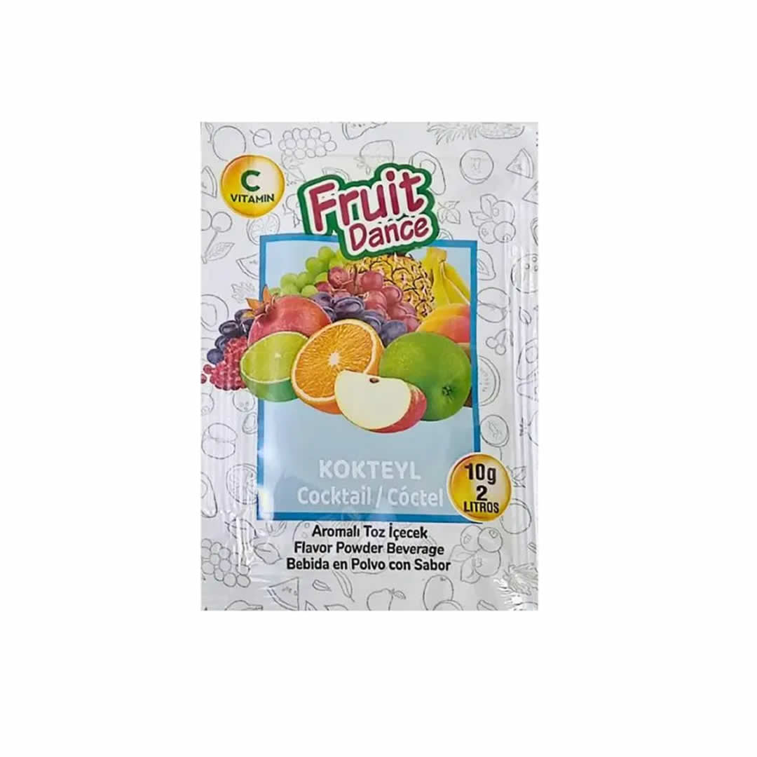 Refresco en Polvo Sabor Cóctel rinde 2Lt - Esencial Pack