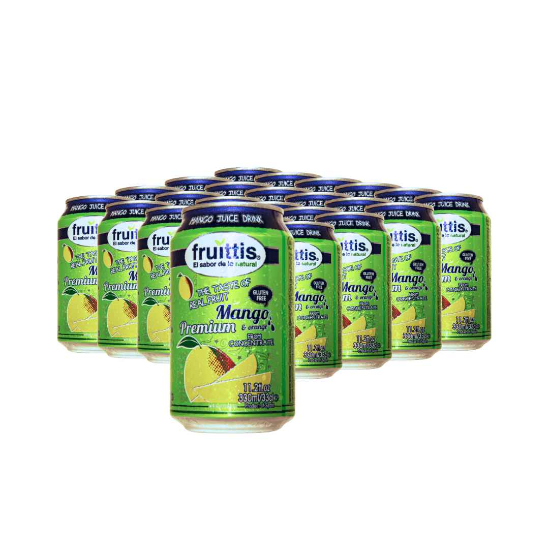 Jugos Fruttis sabor Mango caja de 24ud de 330ml - Esencial Pack